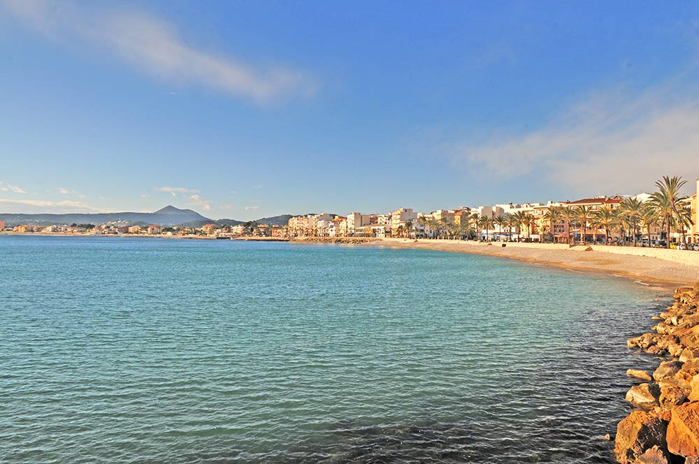 Javea, a popular seaside town on the Mediterranean coast between ...